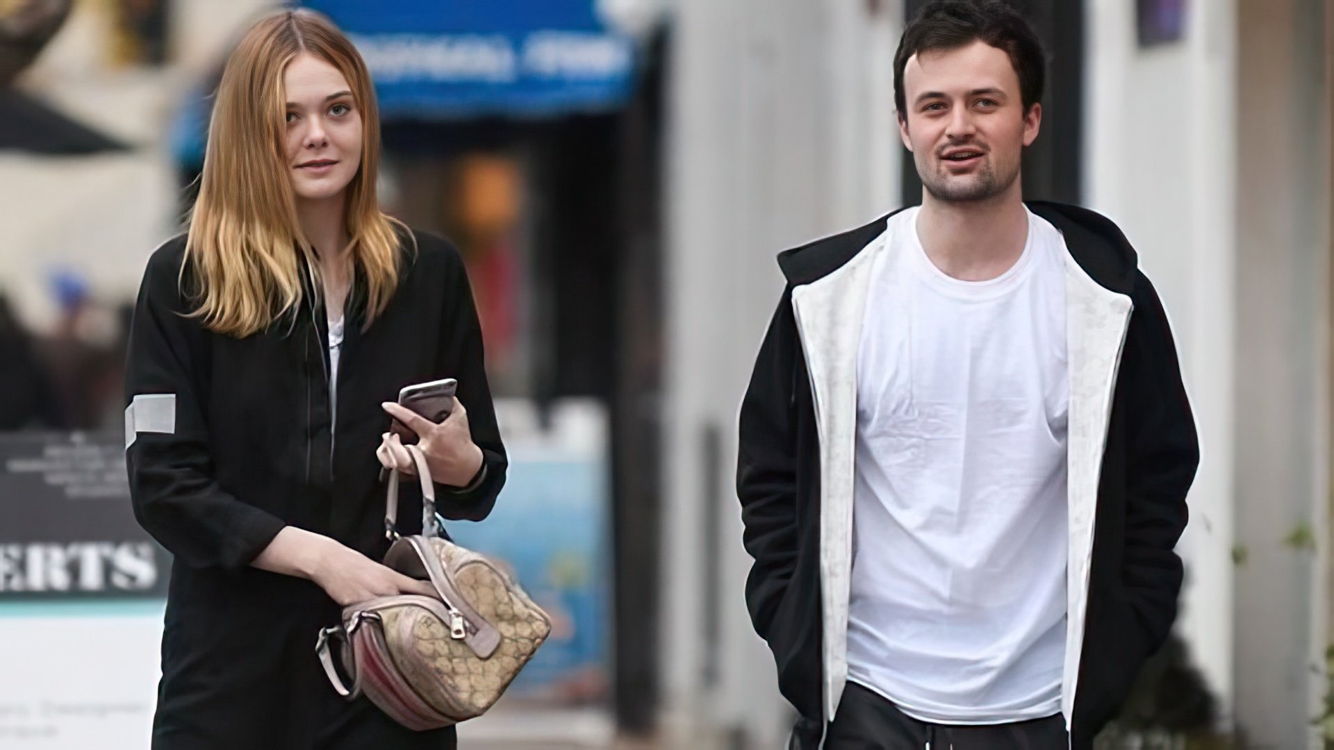 Elle Fanning And Dylan Beck